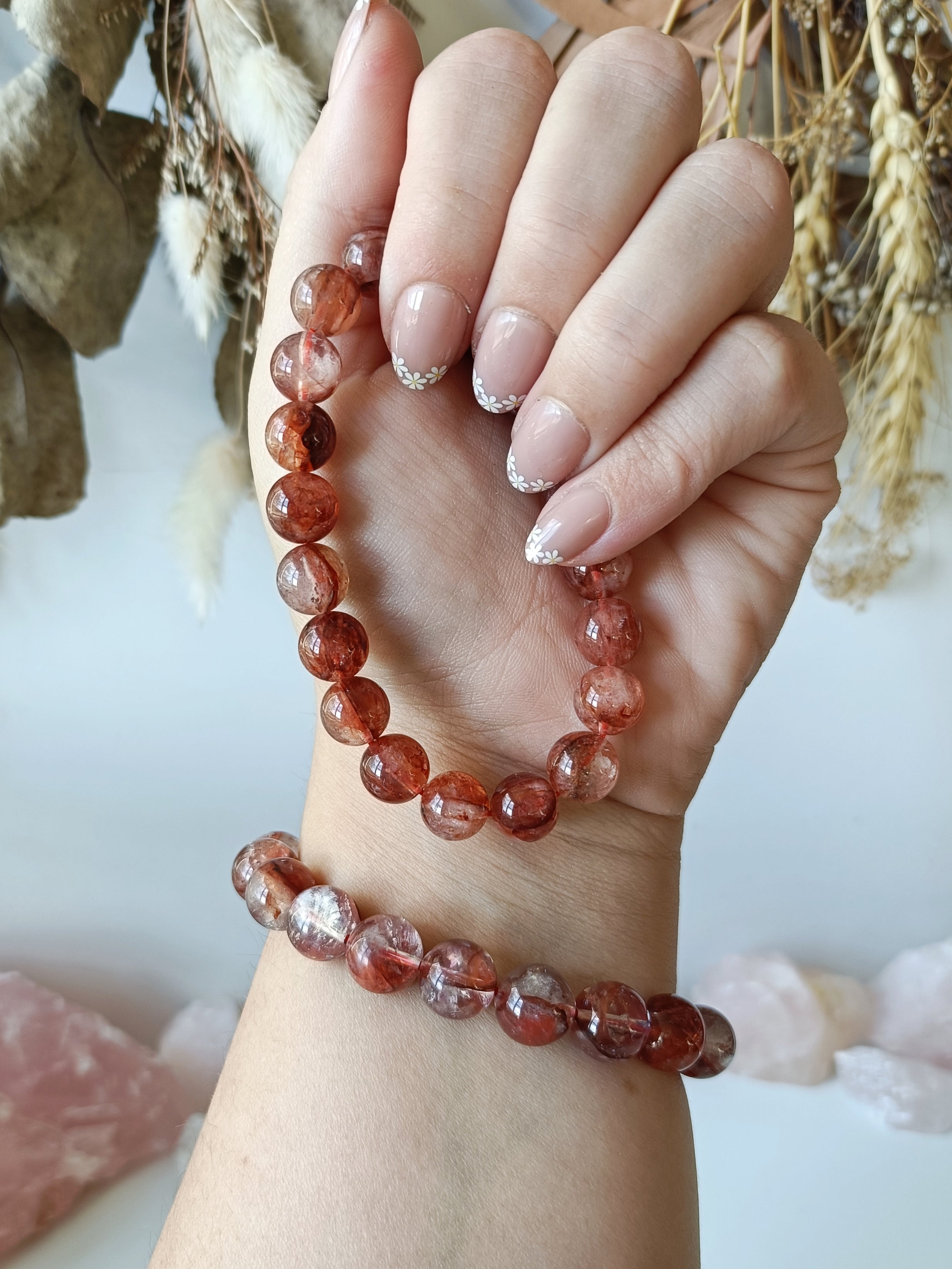 Fire Quartz Bracelet 10mm – Soren & Rayne